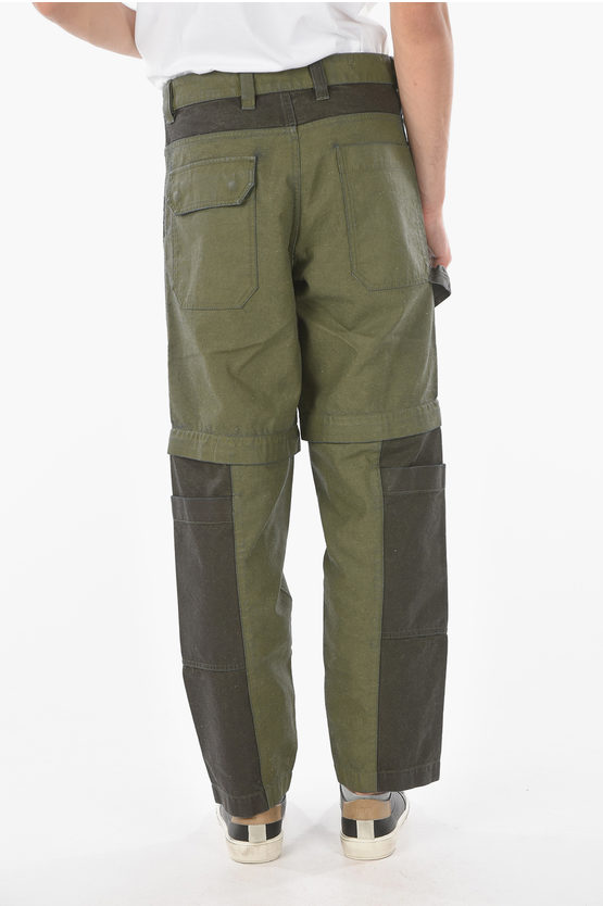Diesel Patch Pockets Two-Tone D-MULTY-SP1 Cargo Pants men - Glamood Outlet