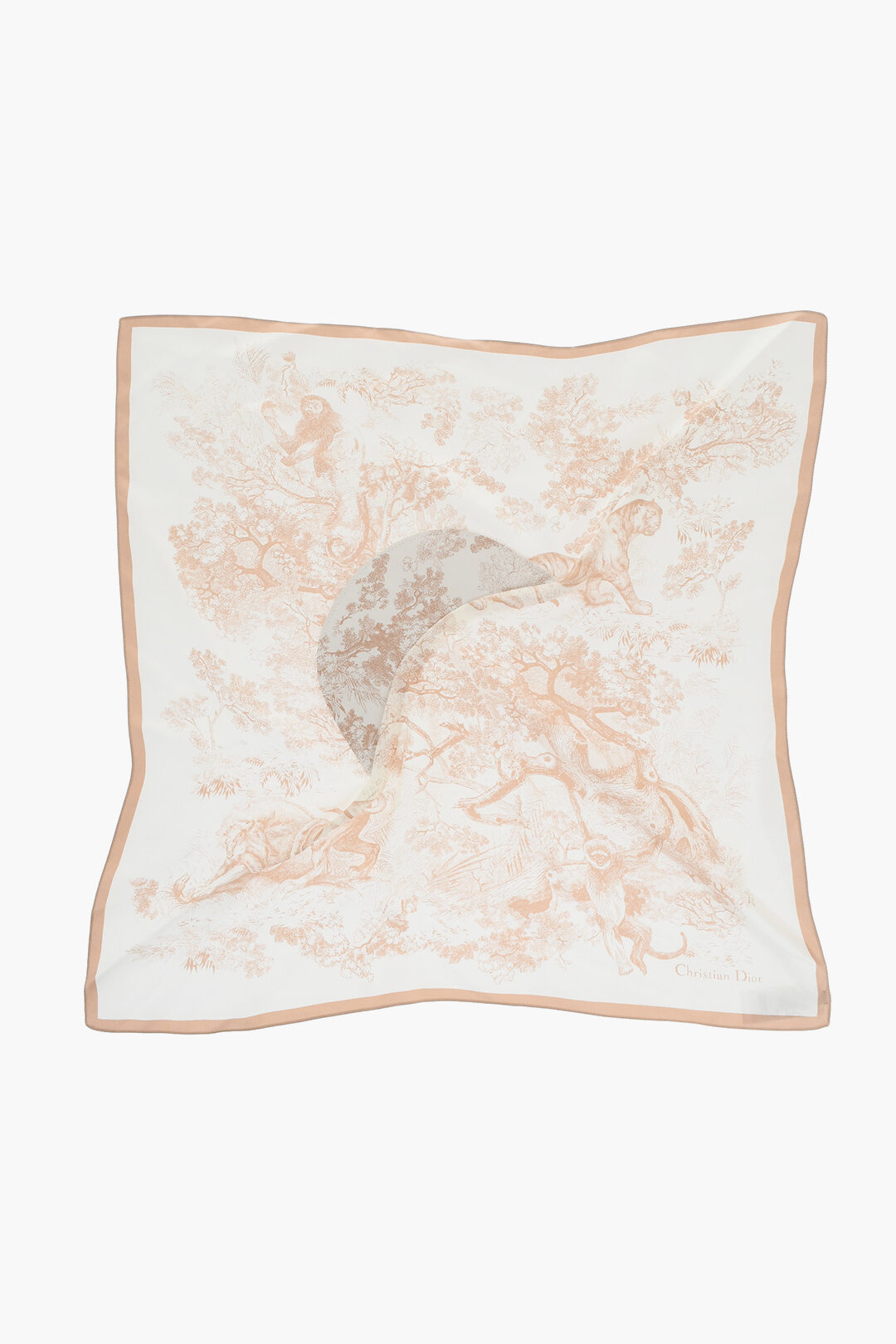 Dior Patterned Silk TOILE DE JOUY SAUVAGE Visor to Tie 여성 - Glamood Outlet