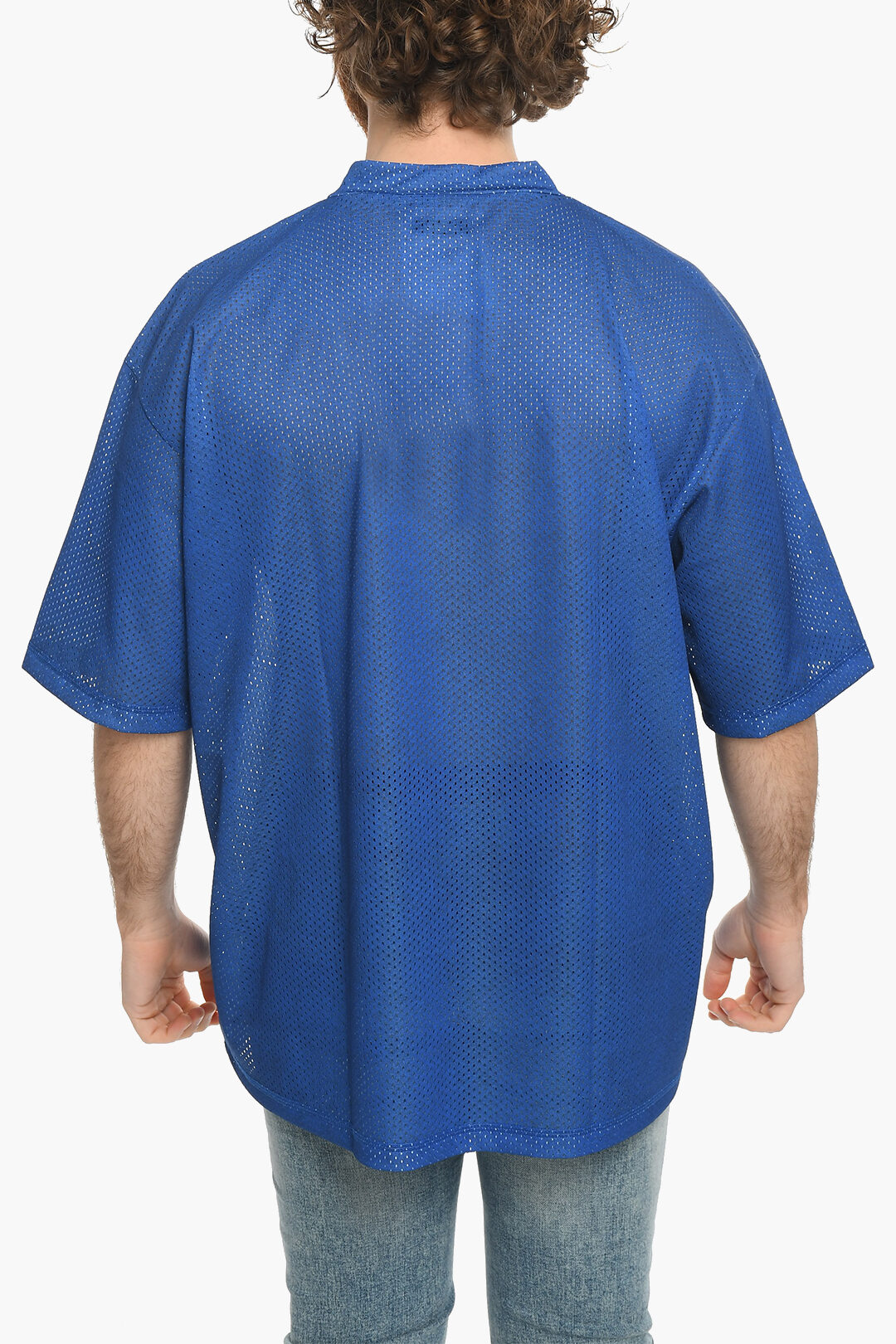 Kusikohc Perforated Crew-Neck T-shirt men - Glamood Outlet
