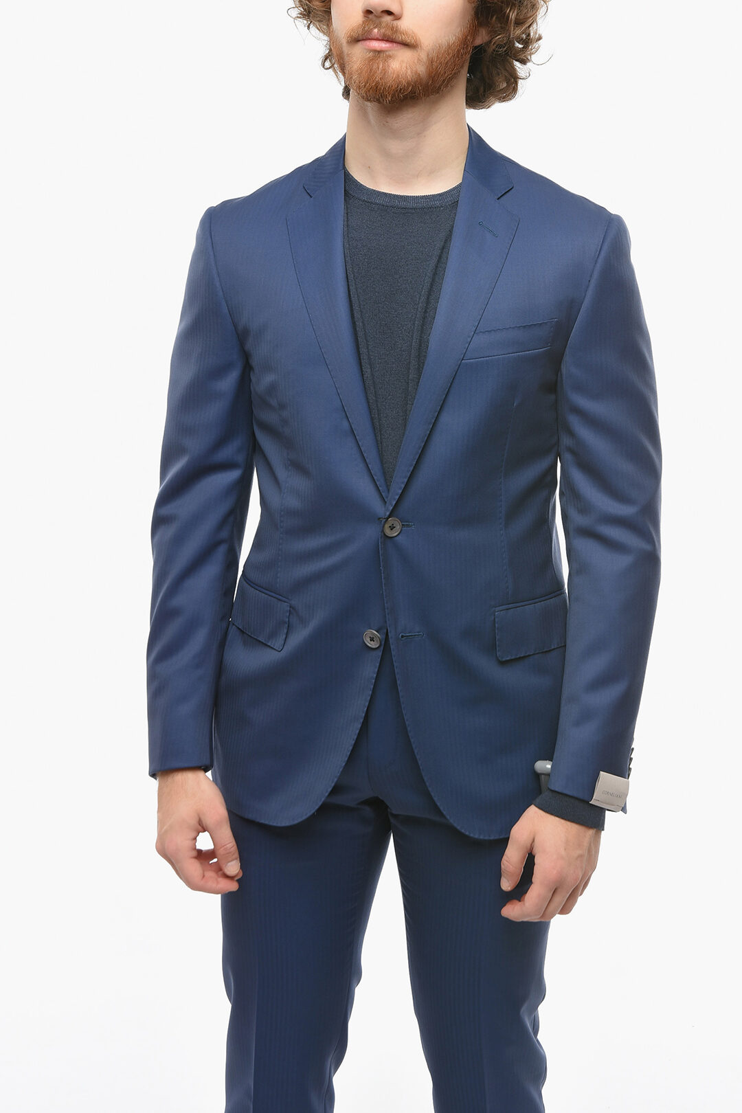 Corneliani Pinstripe ACADEMY SOFT Suit with Flap Pocket men - Glamood ...