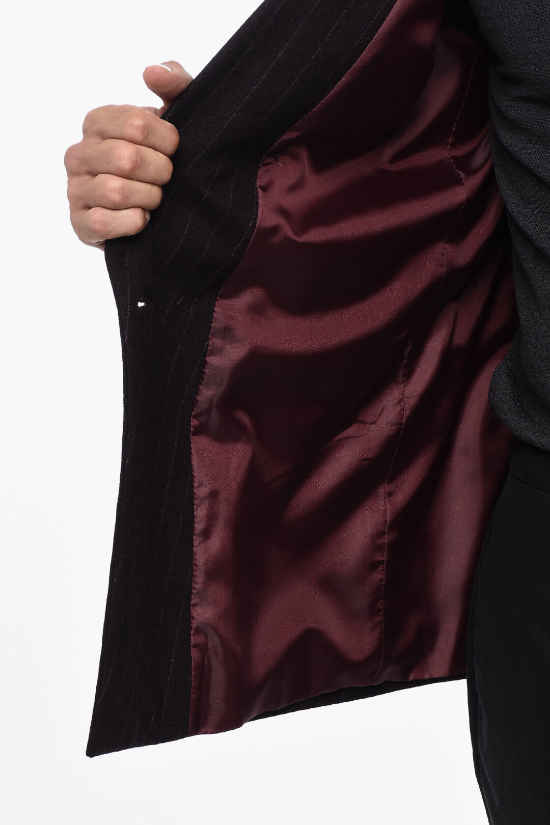 Marsem Pinstriped Double Breated Blazer with Split Back men - Glamood ...