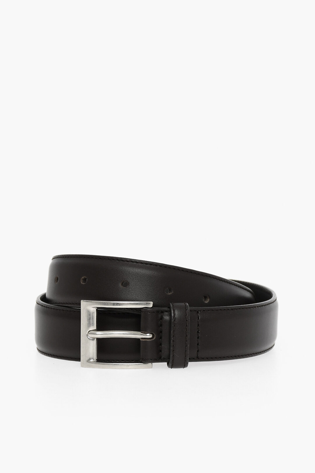 Bottega Veneta Plain Leather FRENCH Belt men - Glamood Outlet