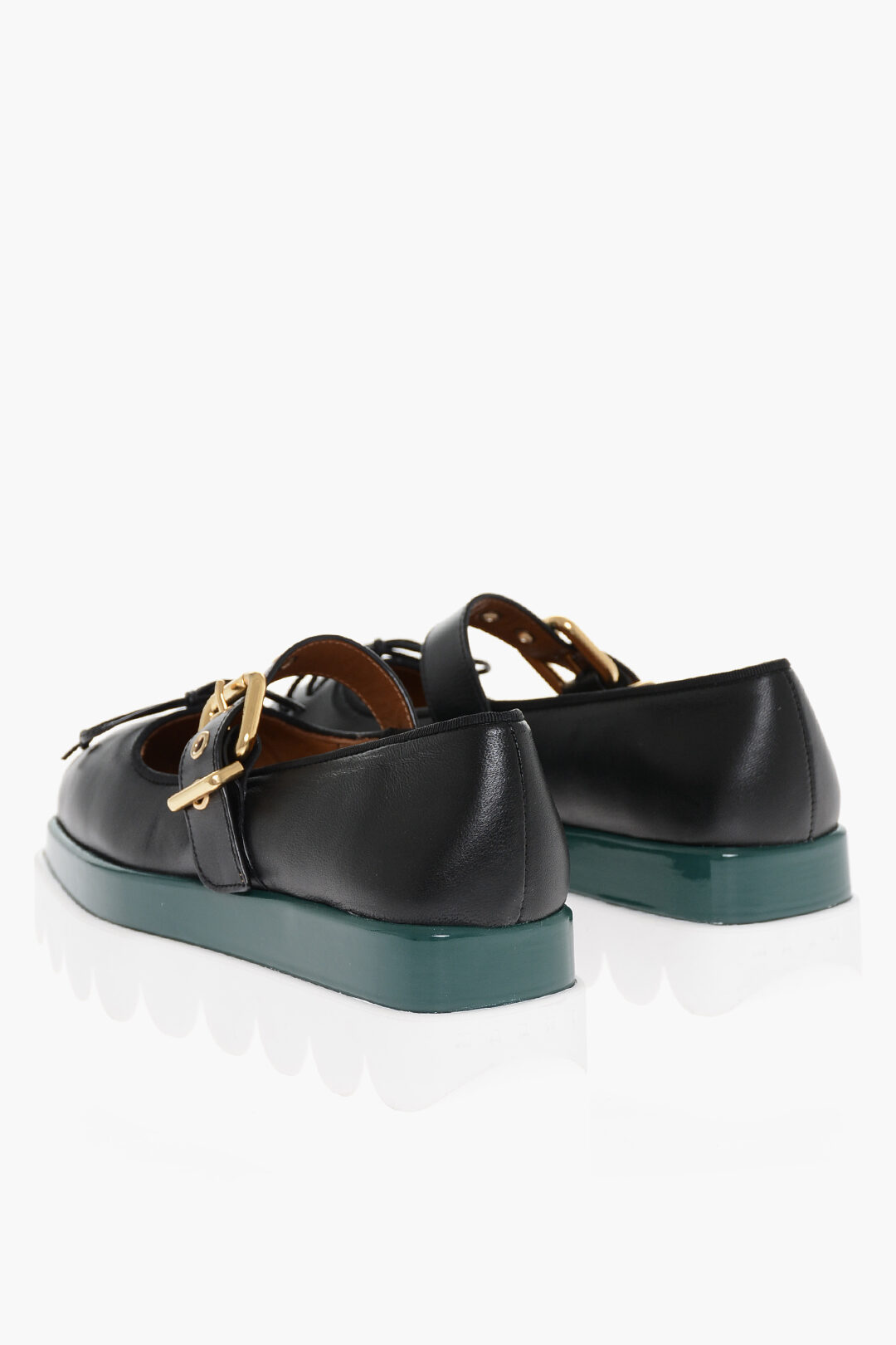 Marni Platform Sole Leather Ballerinas women - Glamood Outlet