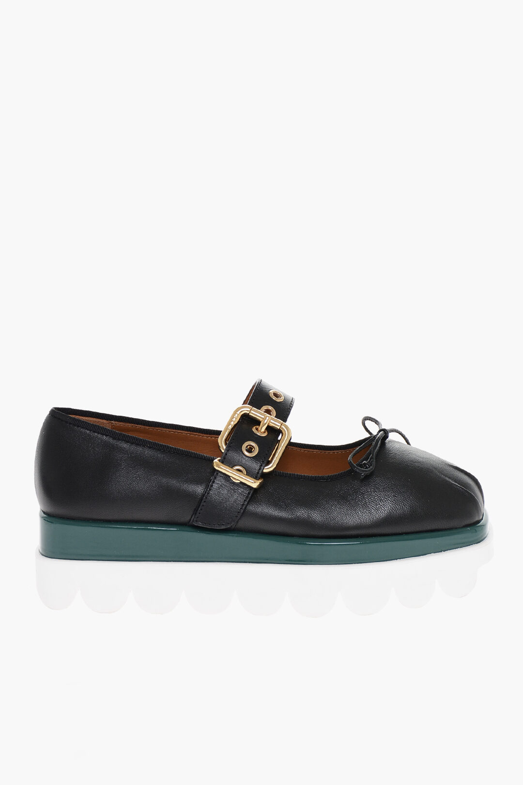 Marni Platform Sole Leather Ballerinas women - Glamood Outlet