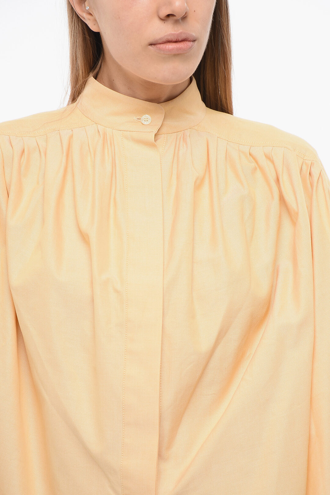 Etro Pleated Oversized Shirt women - Glamood Outlet