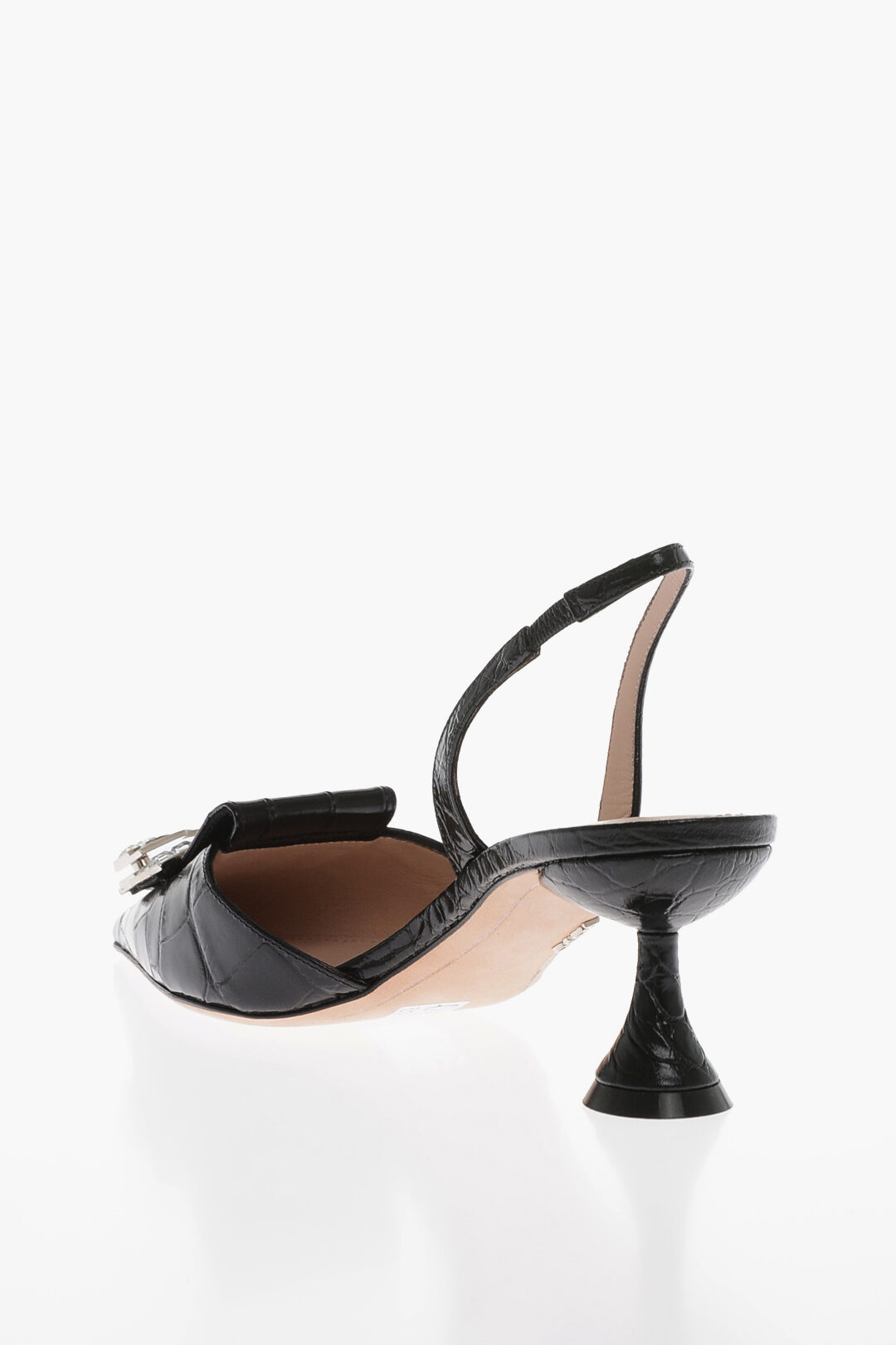 Rodo Pointed Sandals With Rhinestones Detail Heel 6 cm women - Glamood ...