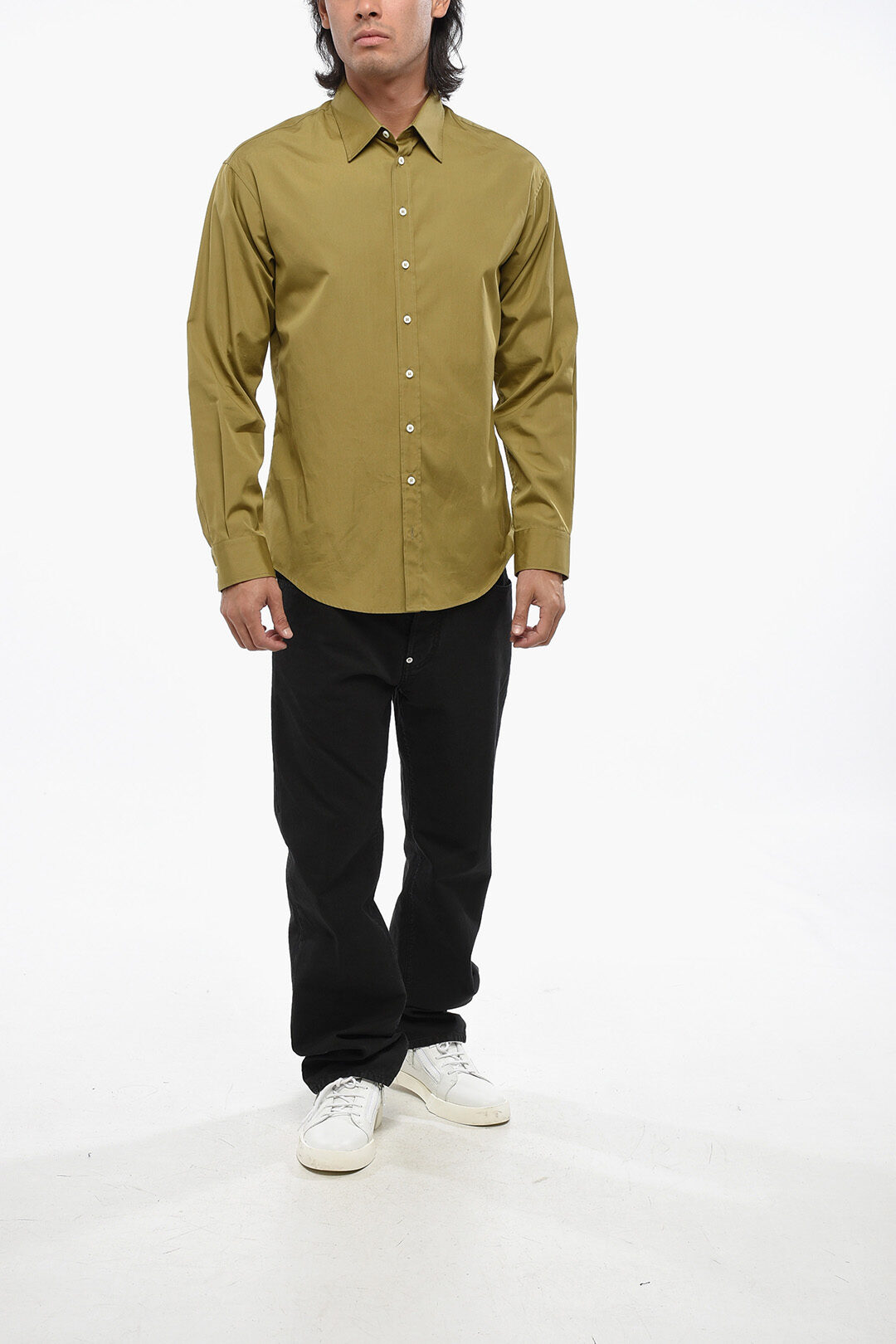 Dsquared2 Popeline FULLBACK Shirt with Back Print men - Glamood Outlet