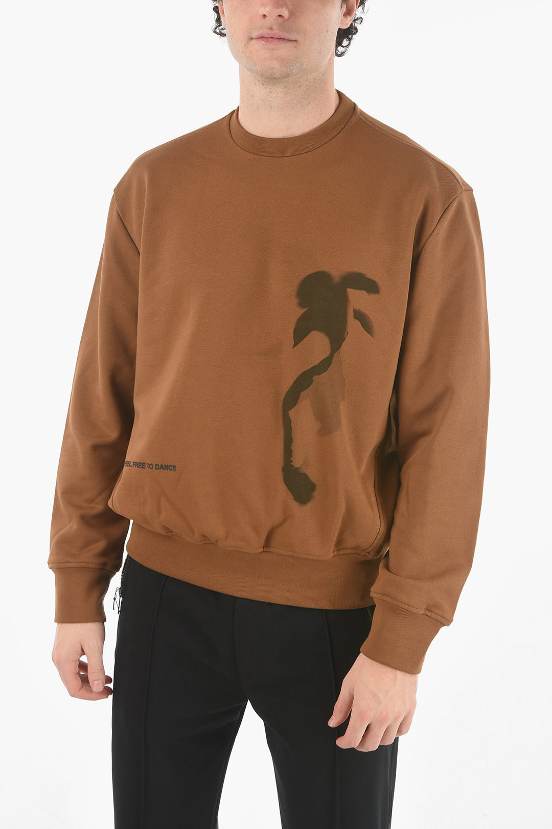 Neil Barrett Printed Easy Fit BLURRED DANCER Sweatshirt men - Glamood ...