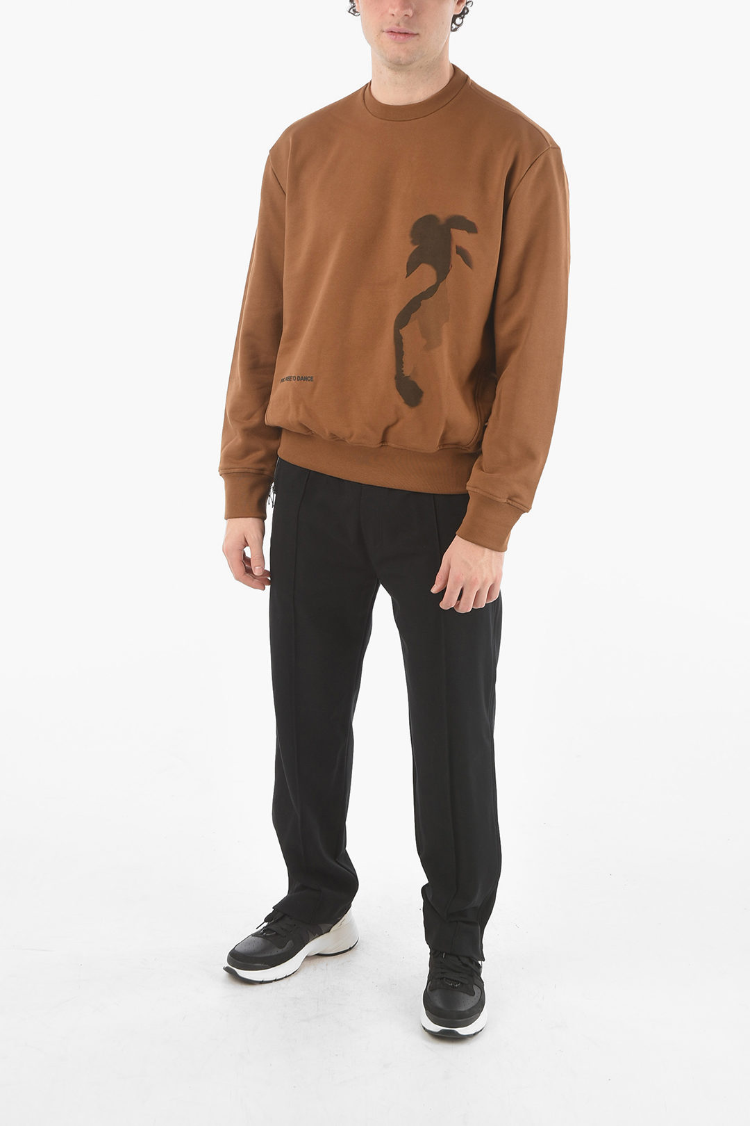 Neil Barrett Printed Easy Fit BLURRED DANCER Sweatshirt men - Glamood ...