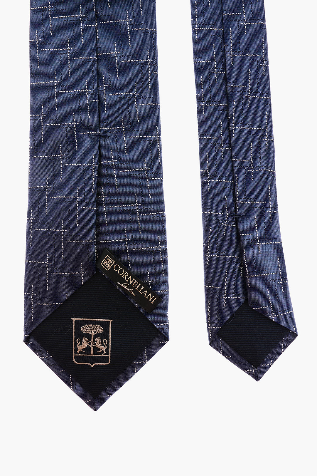 Corneliani Printed Silk Kipper Tie men - Glamood Outlet