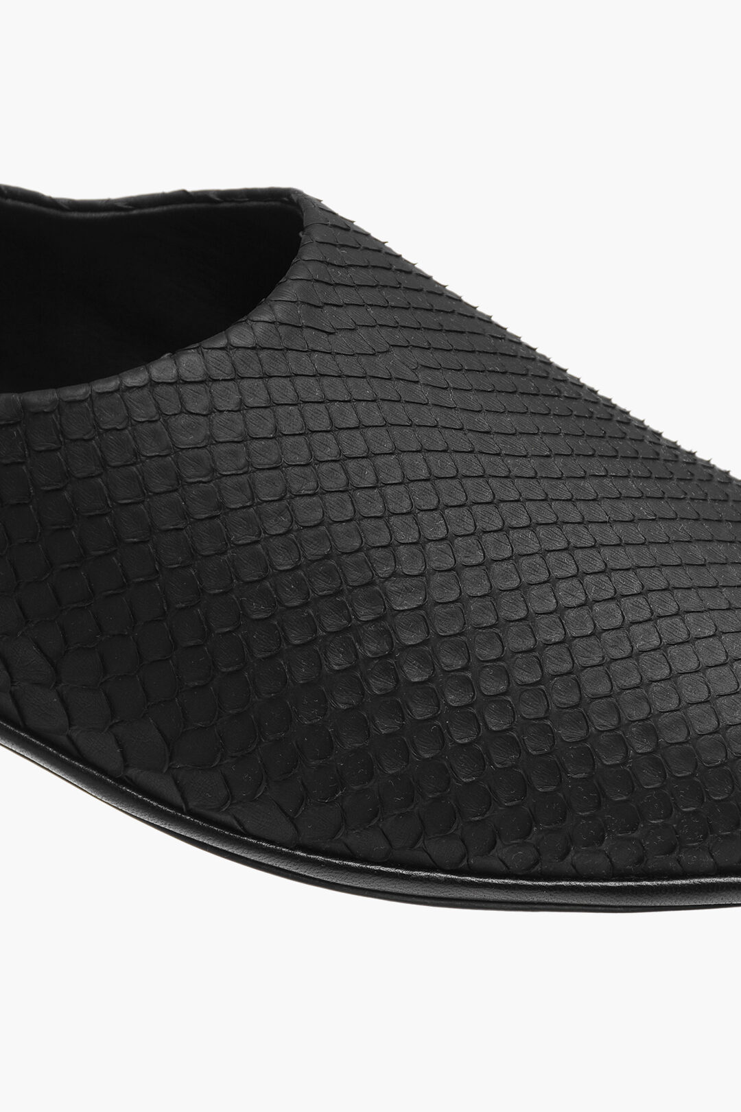 Saint Laurent Python Effect Leather Loafers women - Glamood Outlet