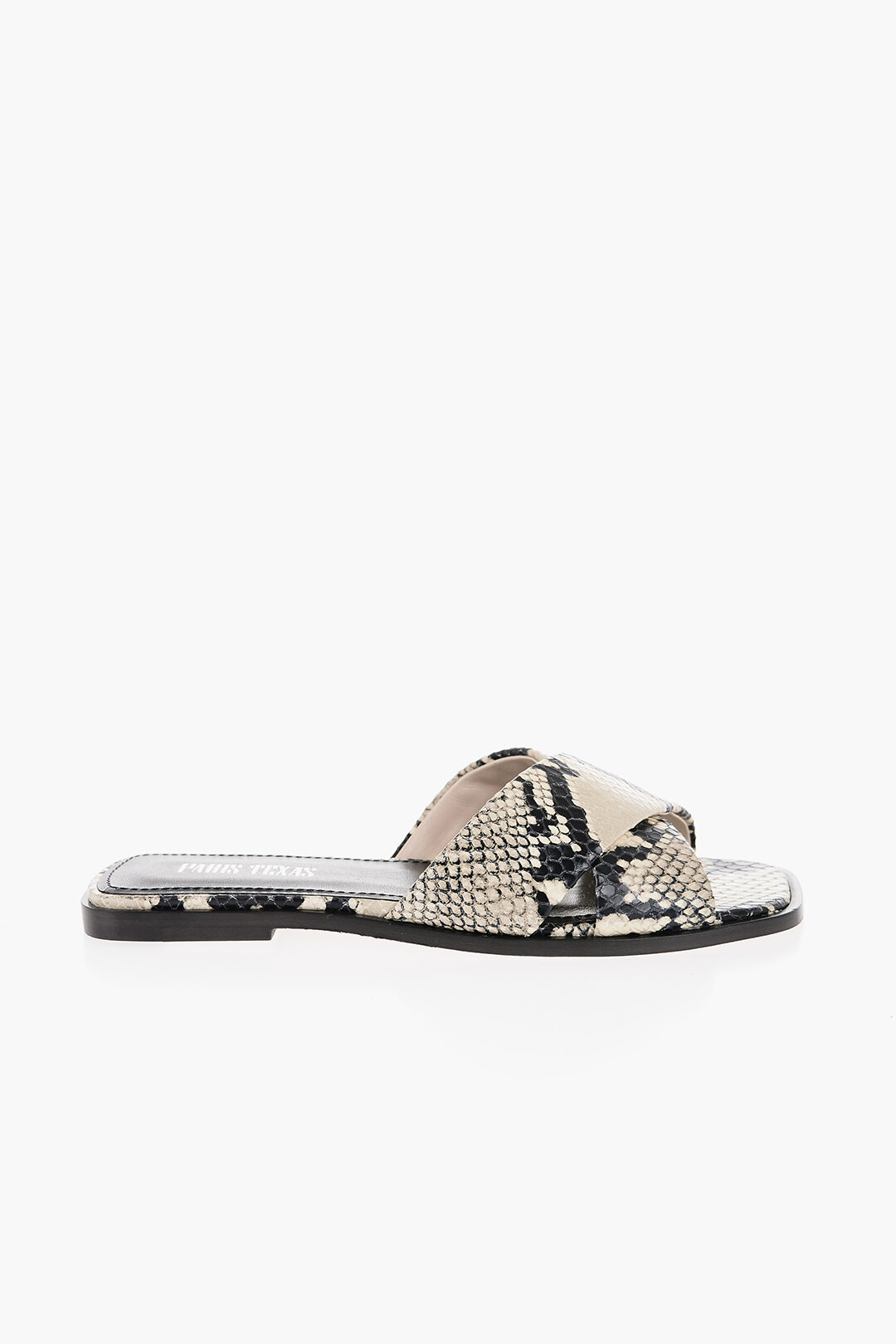 Paris Texas Python Effect Leather MONTECARLO Sandals women - Glamood Outlet