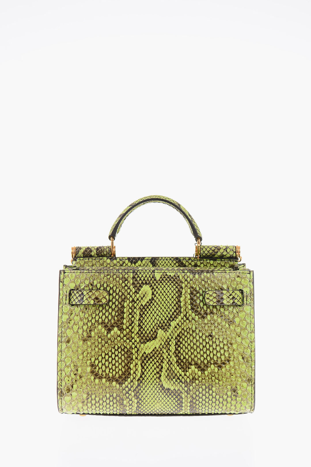 Dolce & Gabbana Python Leather SICILY 62 Top Handle Bag damen - Glamood ...