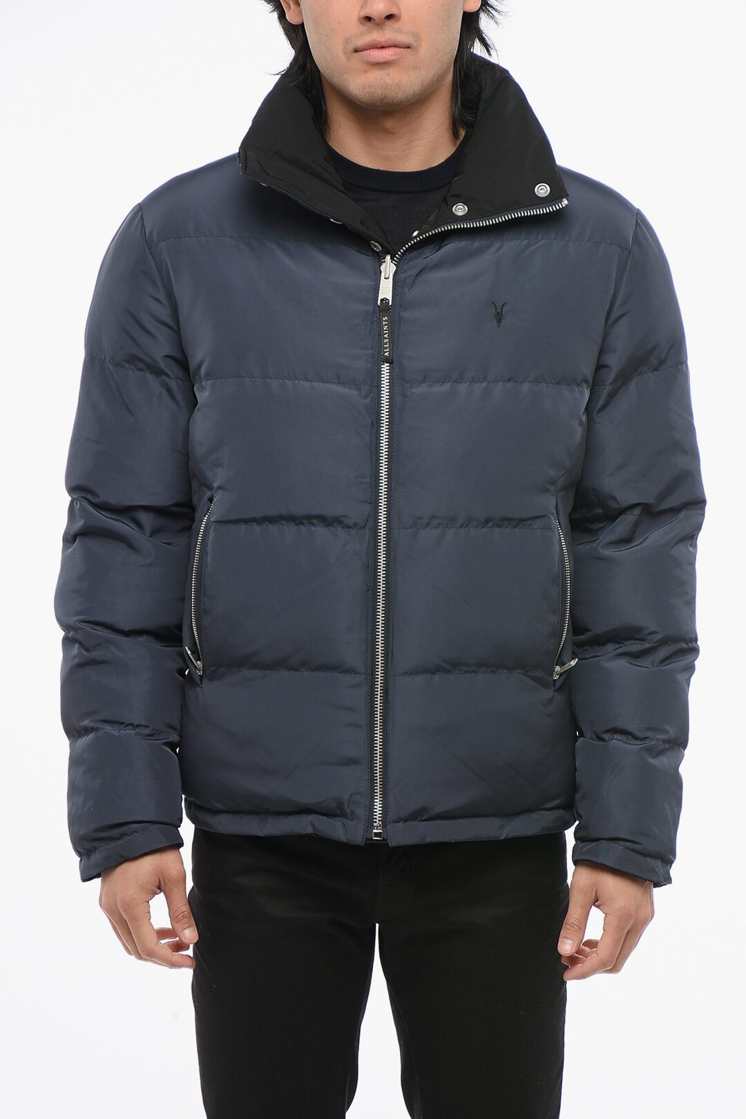 AllSaints Quilted Reversible Down Jacket herren - Glamood Outlet