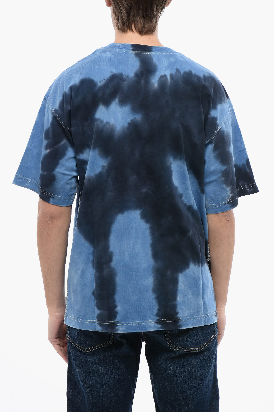 Diesel RED TAG Acid Wash Effect T-BOXT-N15 Crew-neck T-shirt men ...