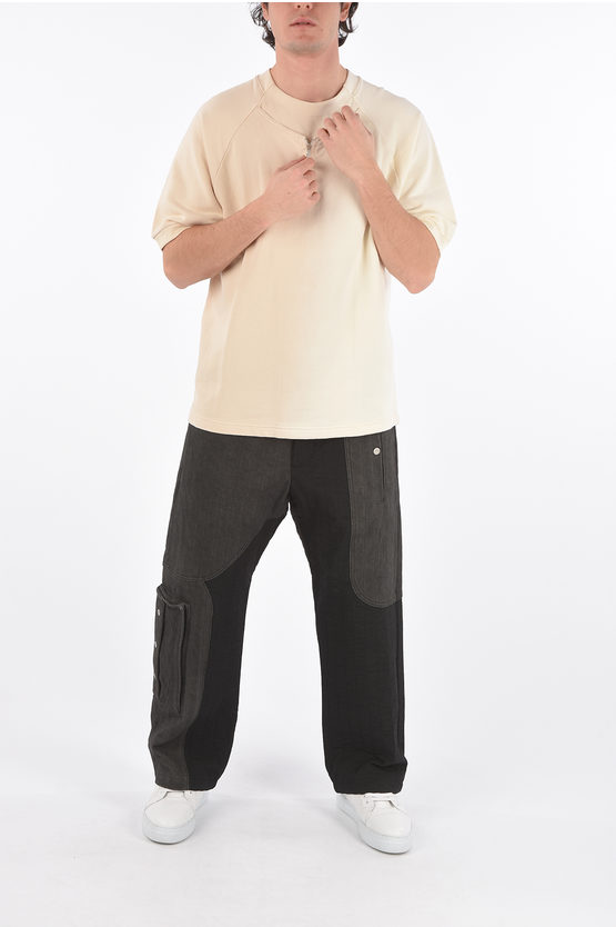 Diesel RED TAG Crew Neck Jersey T-Shirt with Zip men - Glamood Outlet