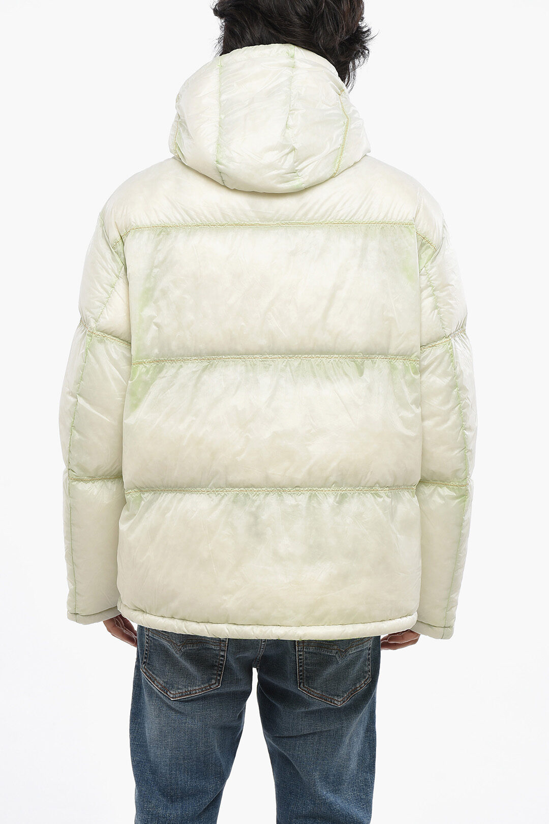 Diesel RED TAG Nylon BASKIN Down Jacket with Hood men - Glamood Outlet