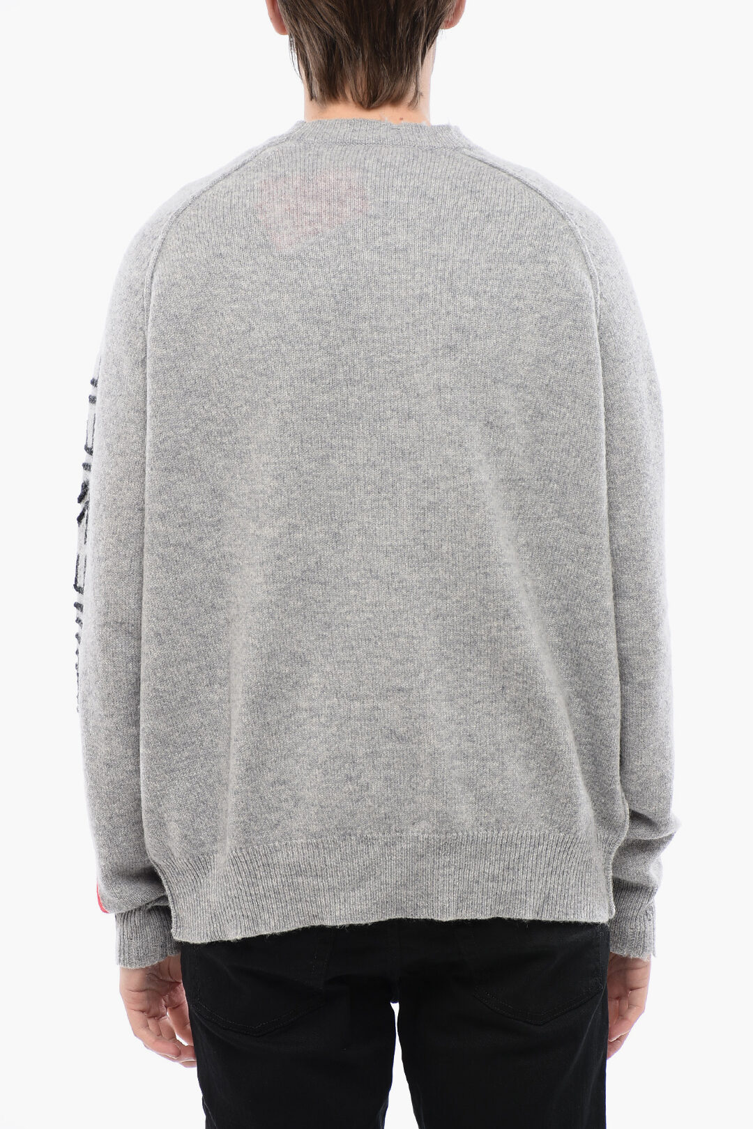Diesel RED TAG Wool K-SARIA Crew-neck Sweater with Embossed Logo men ...