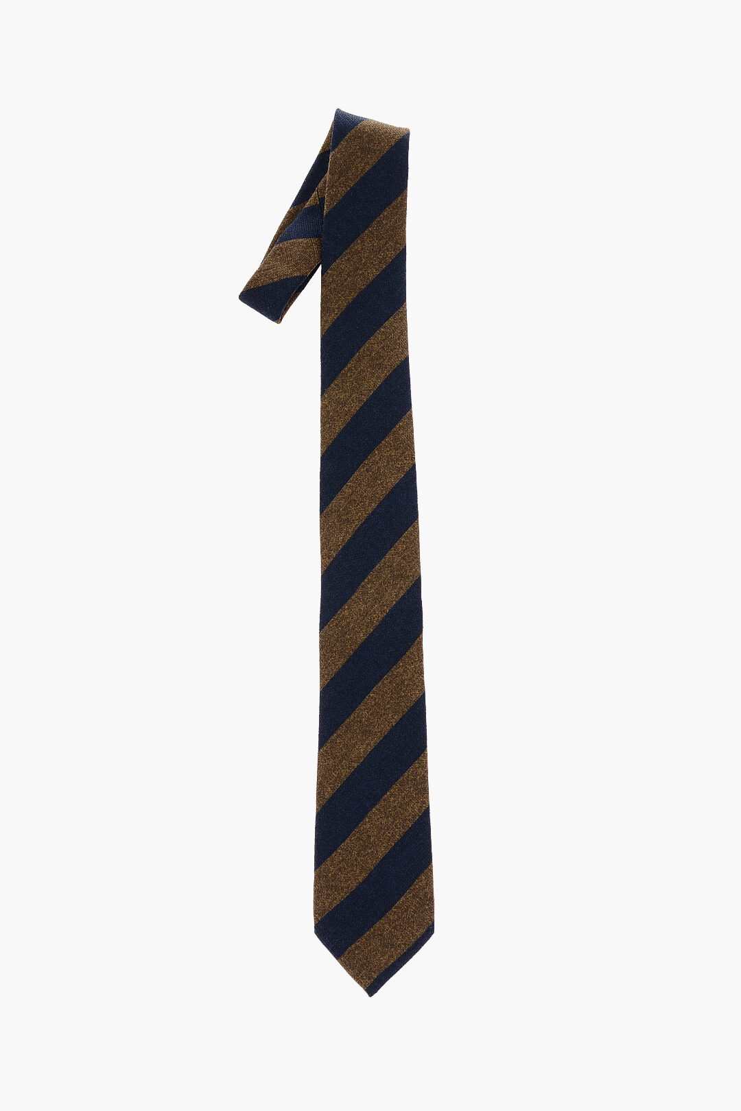 Corneliani Regimental Striped Two-Tone Tie men - Glamood Outlet