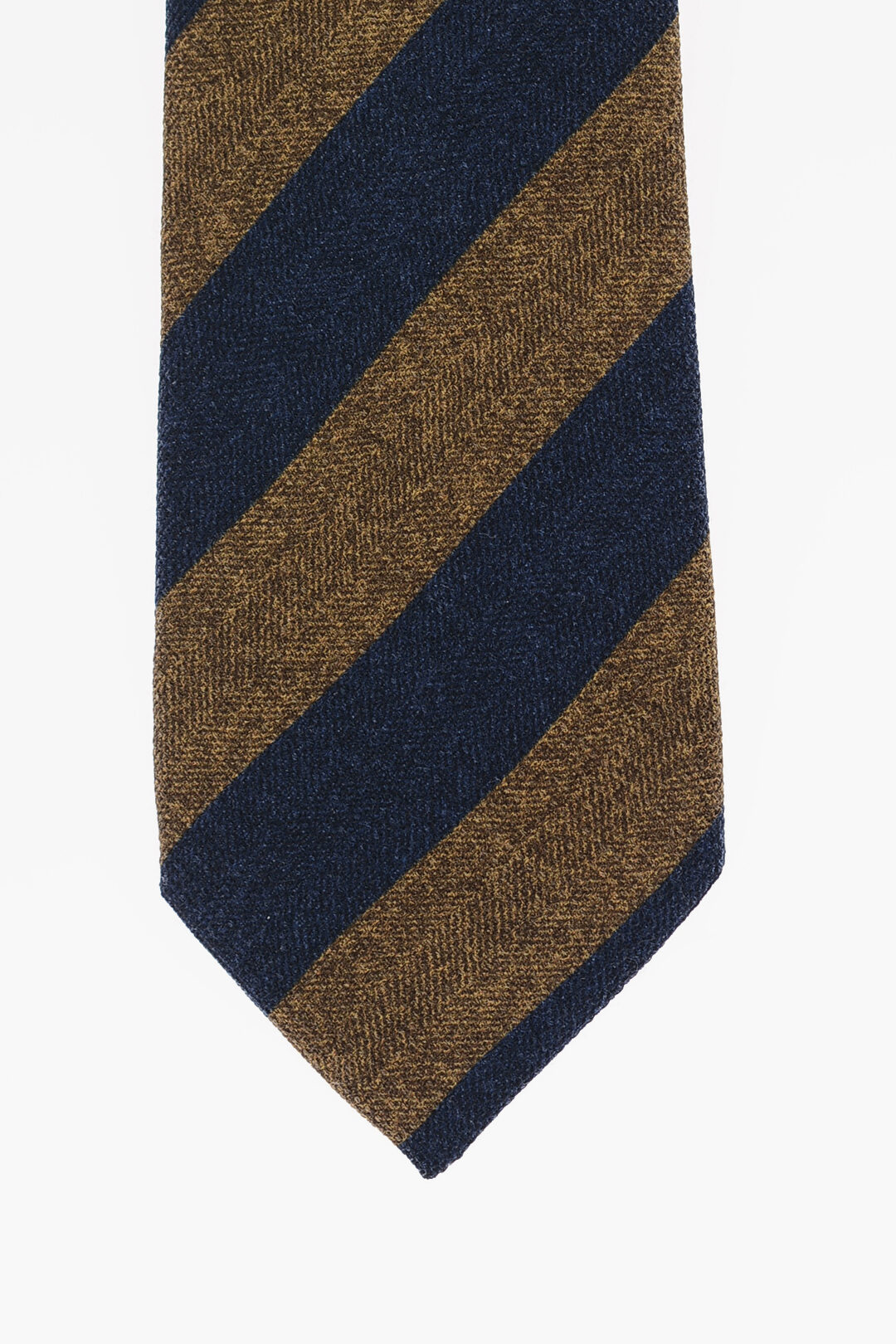 Corneliani Regimental Striped Two-Tone Tie men - Glamood Outlet