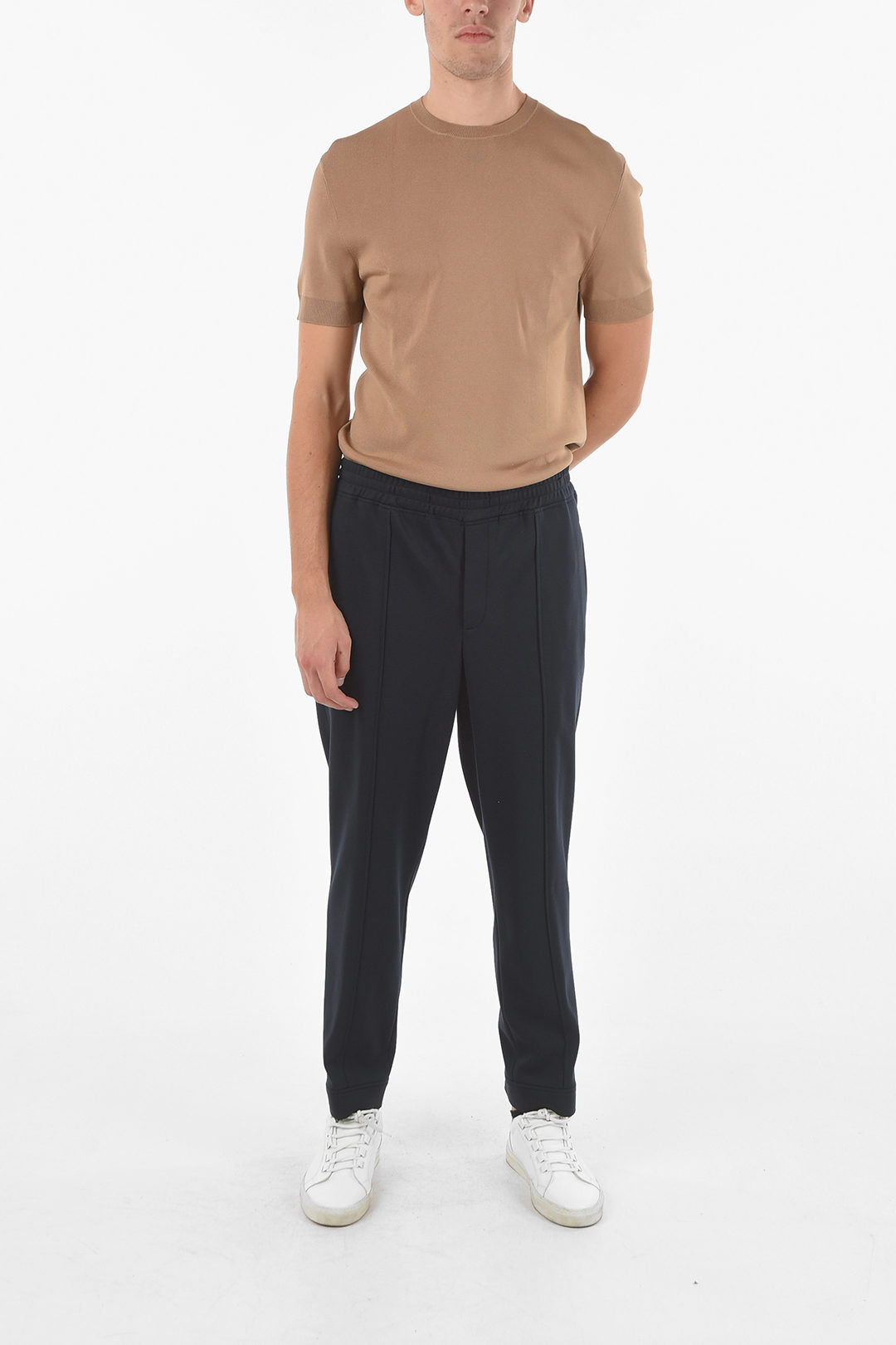 Neil Barrett Regular Waist Slim Fit Joggers wit Ankle Zip men - Glamood ...