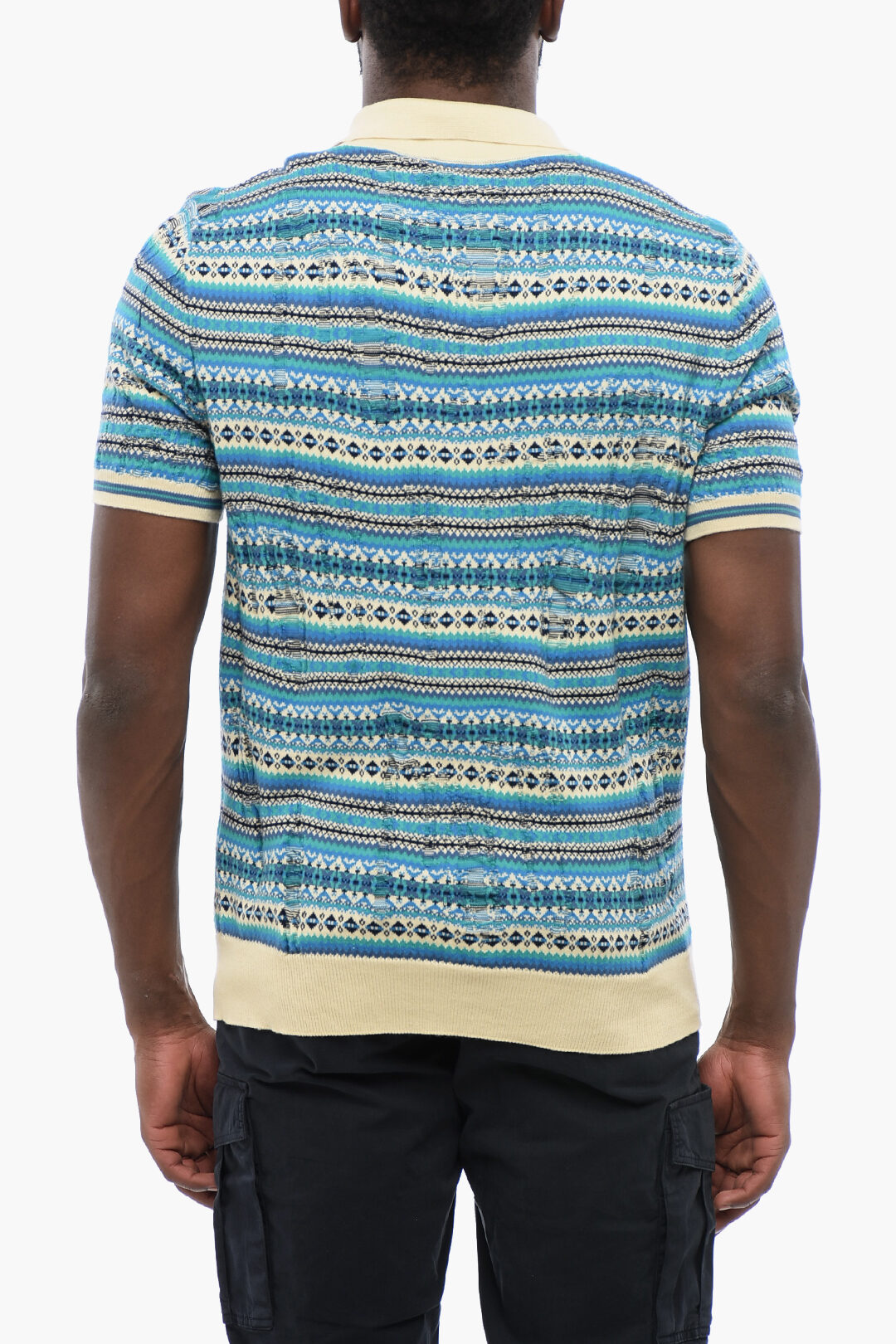 Altea Relaxed-fit Polo with Geomtric Motif men - Glamood Outlet