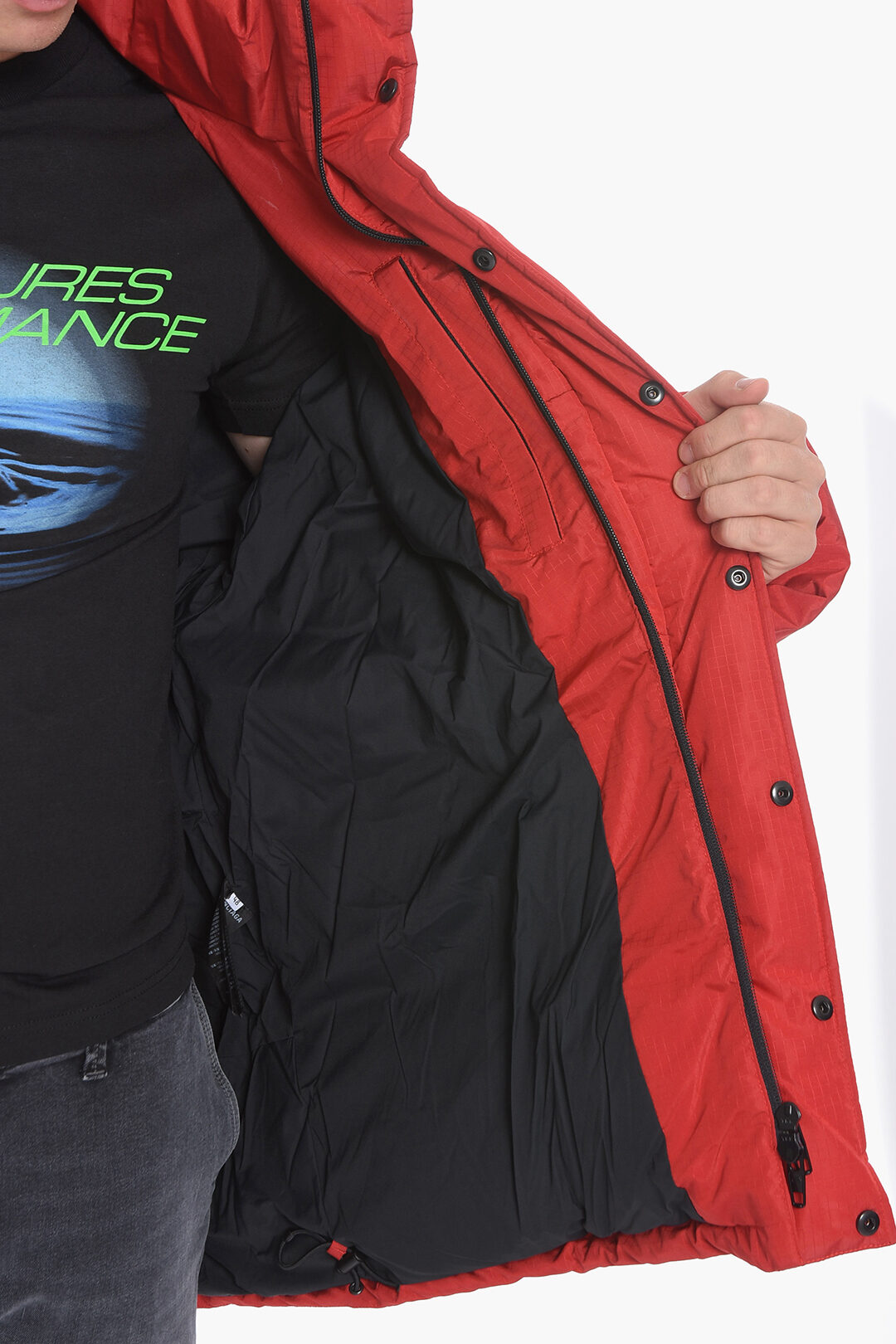 Balenciaga Removable Hood C SHAPE Puffer Jacket men - Glamood Outlet