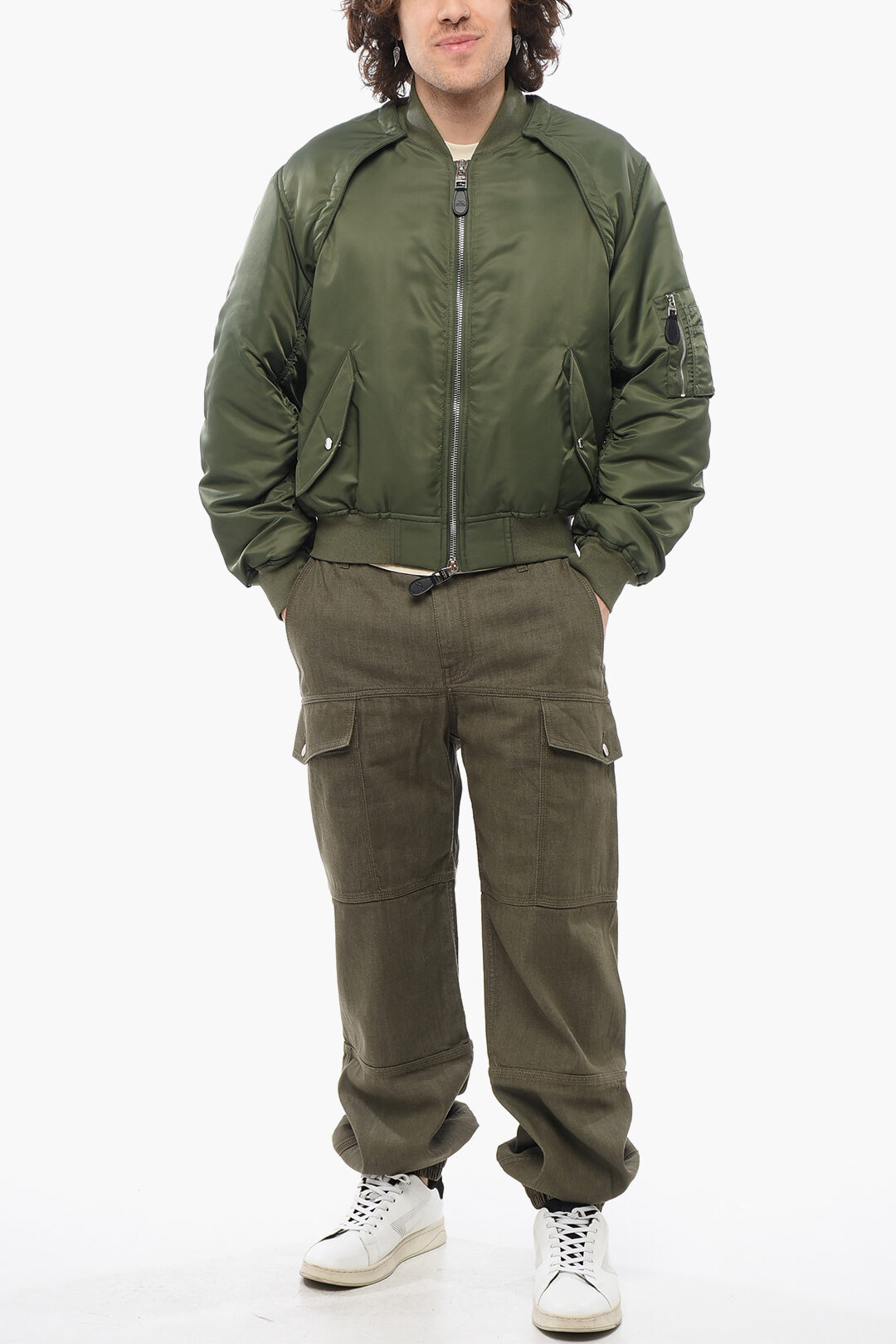 Alexander McQueen Removable Sleeves Padded Bomber Jacket men - Glamood ...