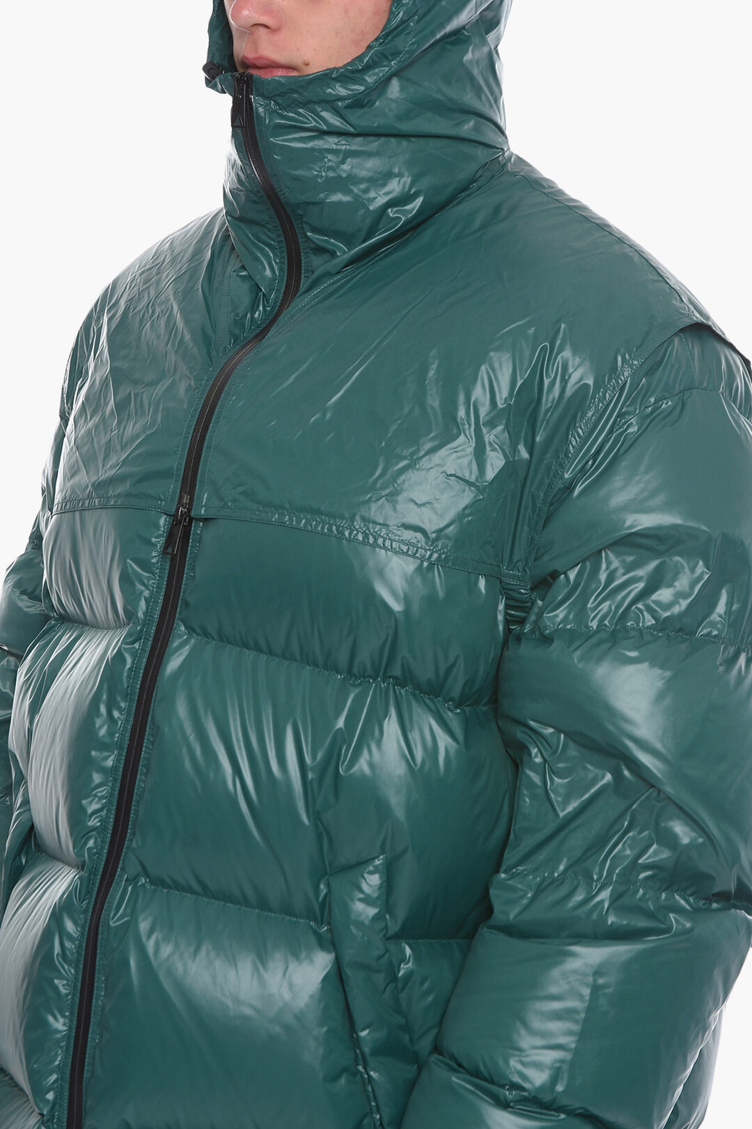 Bottega Veneta Resin-coated Nylon Oversized Down Jacket men - Glamood ...