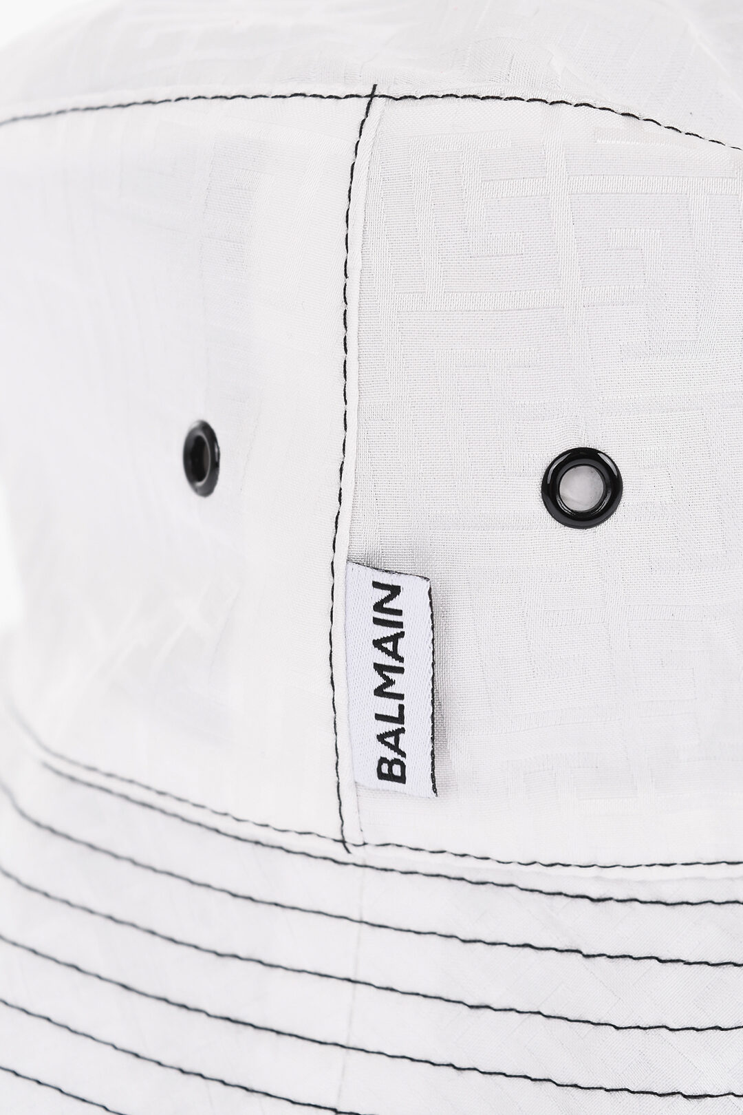 Balmain Reversible Bucket Hat with Satin Monogram women - Glamood Outlet