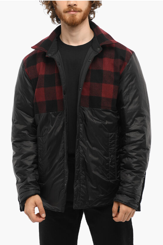 Woolrich Reversible Down Jacket with Snap Buttons men - Glamood Outlet
