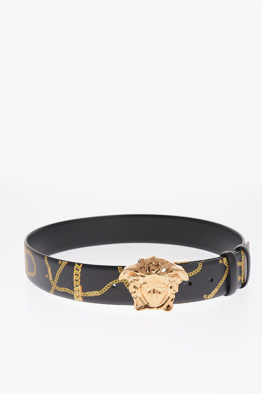 Versace Reversible Leather LA MEDUSA Belt 40mm men - Glamood Outlet