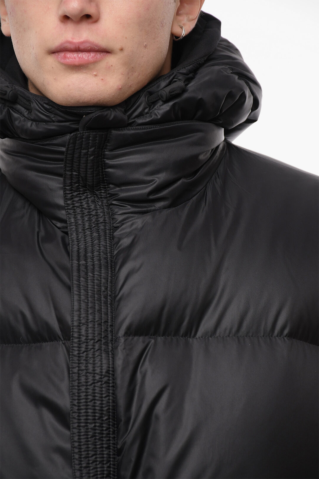 Valentino Reversible Oversize Down Jacket with Removable Hood men ...