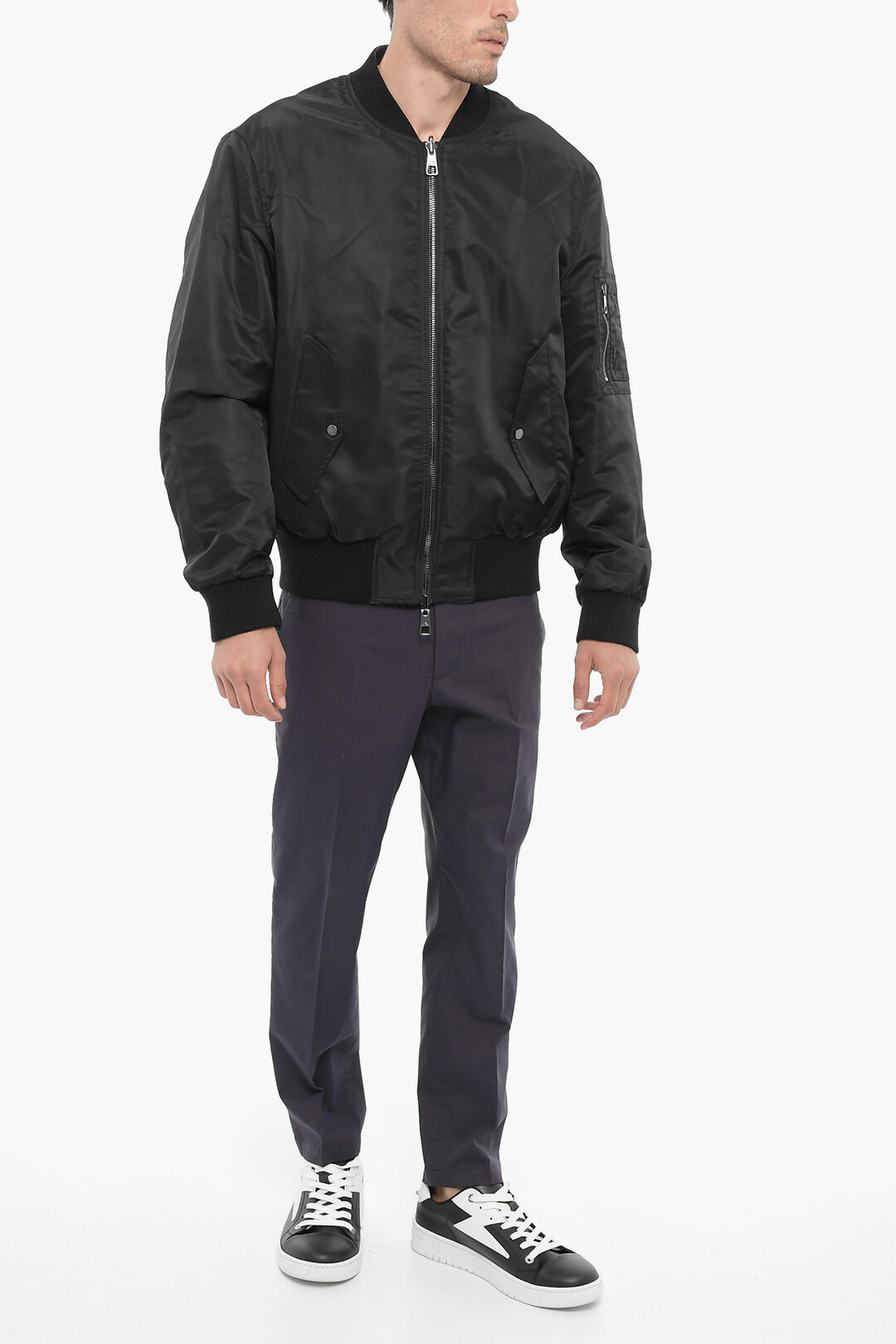 Neil Barrett Reversible Padded Slim Fit Bomber Jacket men - Glamood Outlet