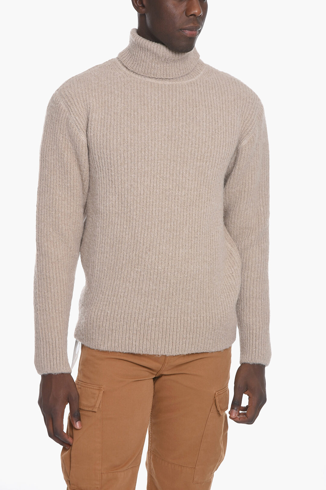 OUR LEGACY Ribbed Turtle-neck SUBMARINE Sweater men - Glamood Outlet