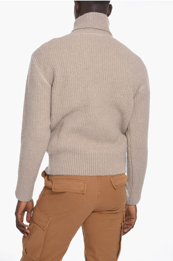 OUR LEGACY Ribbed Turtle-neck SUBMARINE Sweater men - Glamood Outlet
