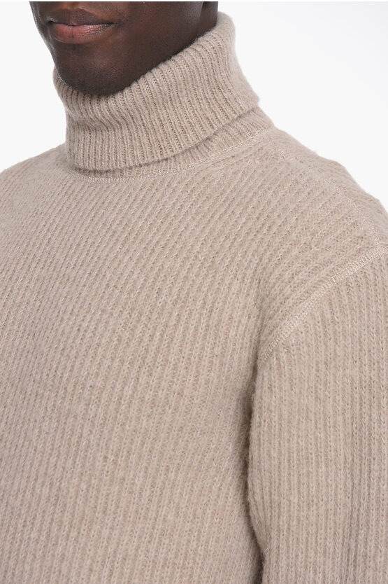 OUR LEGACY Ribbed Turtle-neck SUBMARINE Sweater men - Glamood Outlet