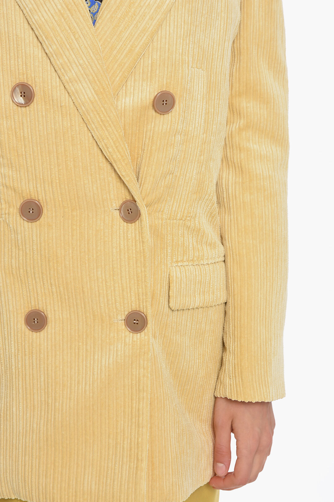 Isabel Marant Ribbed-velour HANEVA Double-breasted Blazer women ...