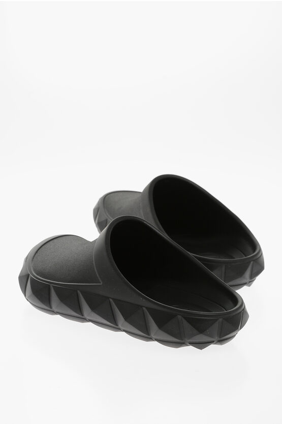 Valentino Rubber ROMAN STUD Mules men - Glamood Outlet