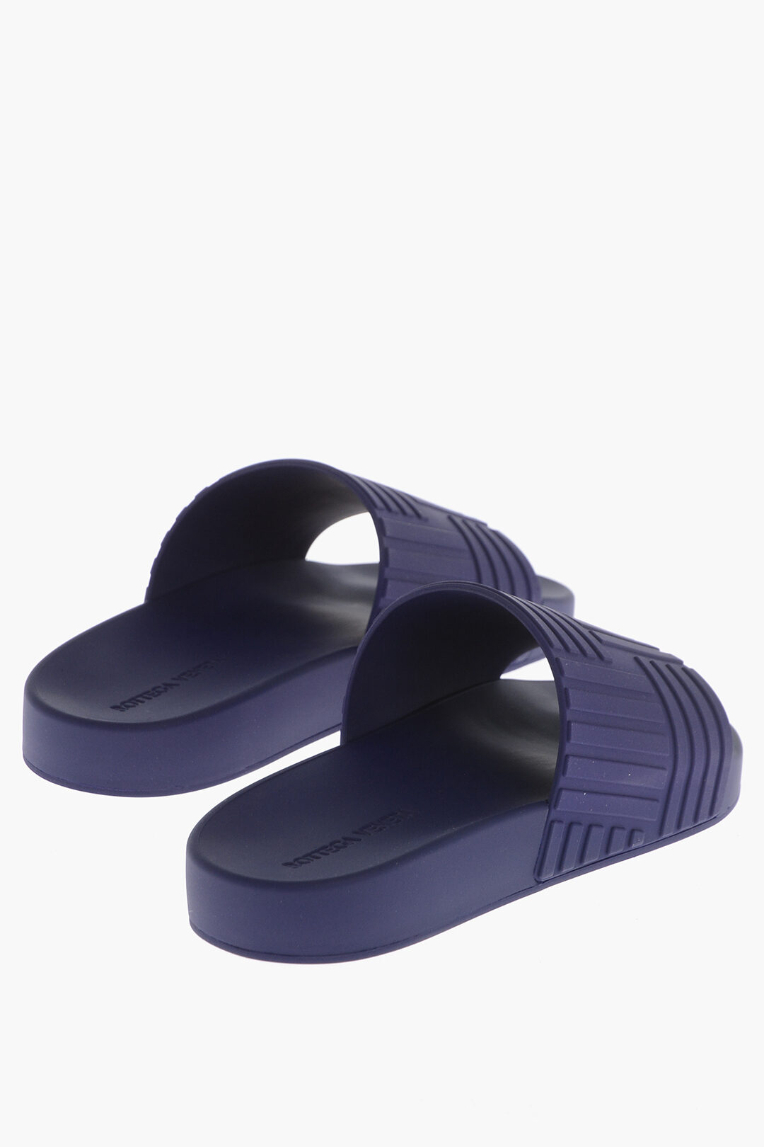 Bottega Veneta Rubber Sliders men - Glamood Outlet