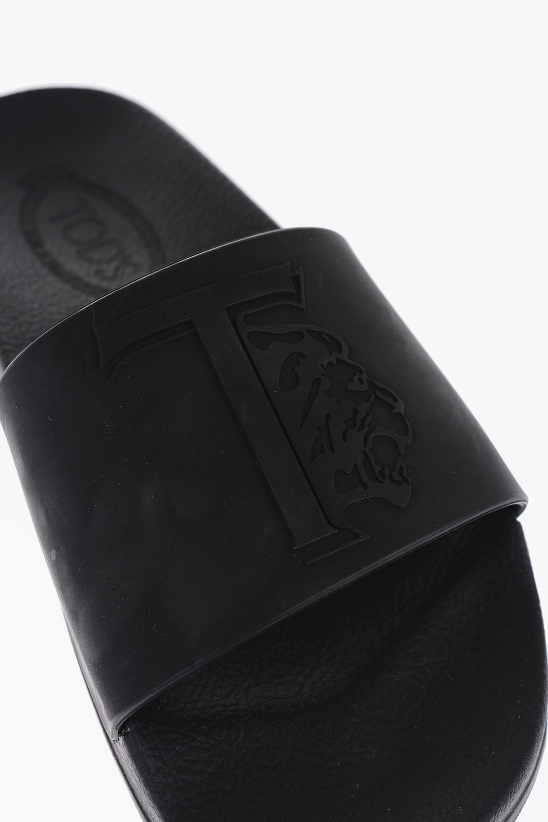 Tod's Rubber Slides with Embossed Logo men - Glamood Outlet