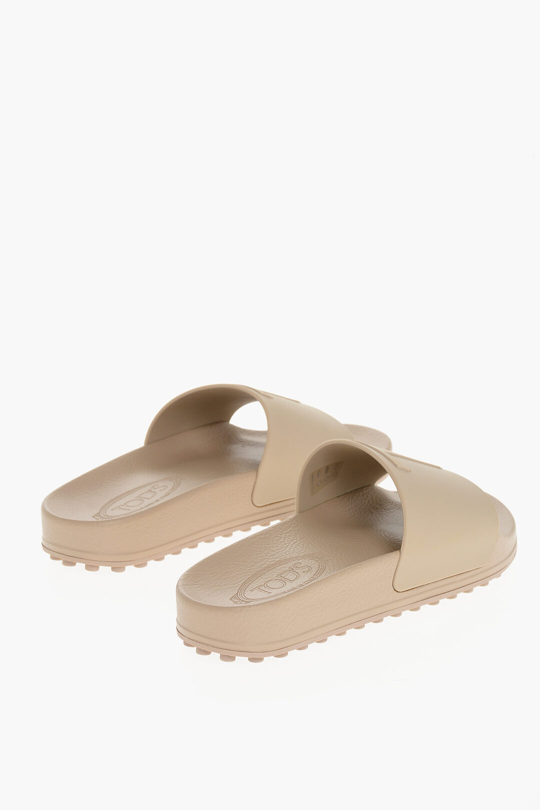 Tod's Rubber Slides with Embossed Logo men - Glamood Outlet