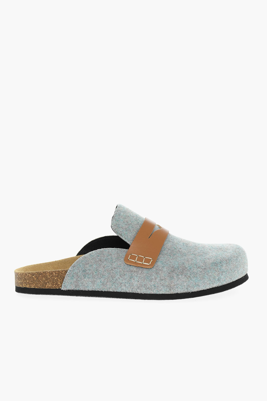 J.W.Anderson Rubber Sole Sabot With Leather Details men - Glamood Outlet