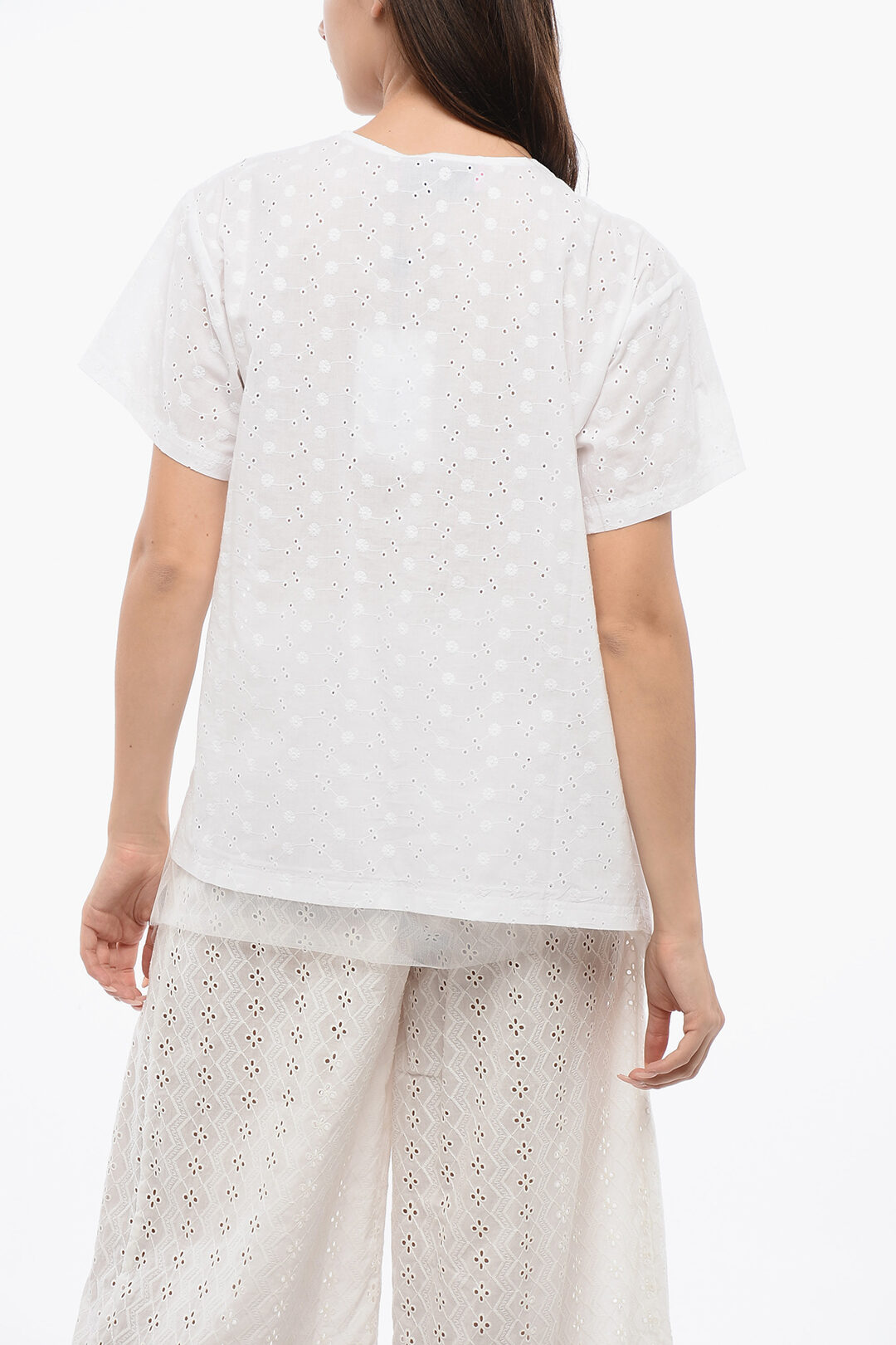 Viktor & Rolf Sangallo FLOATING TIME T-shirt With Mesh Detail women ...