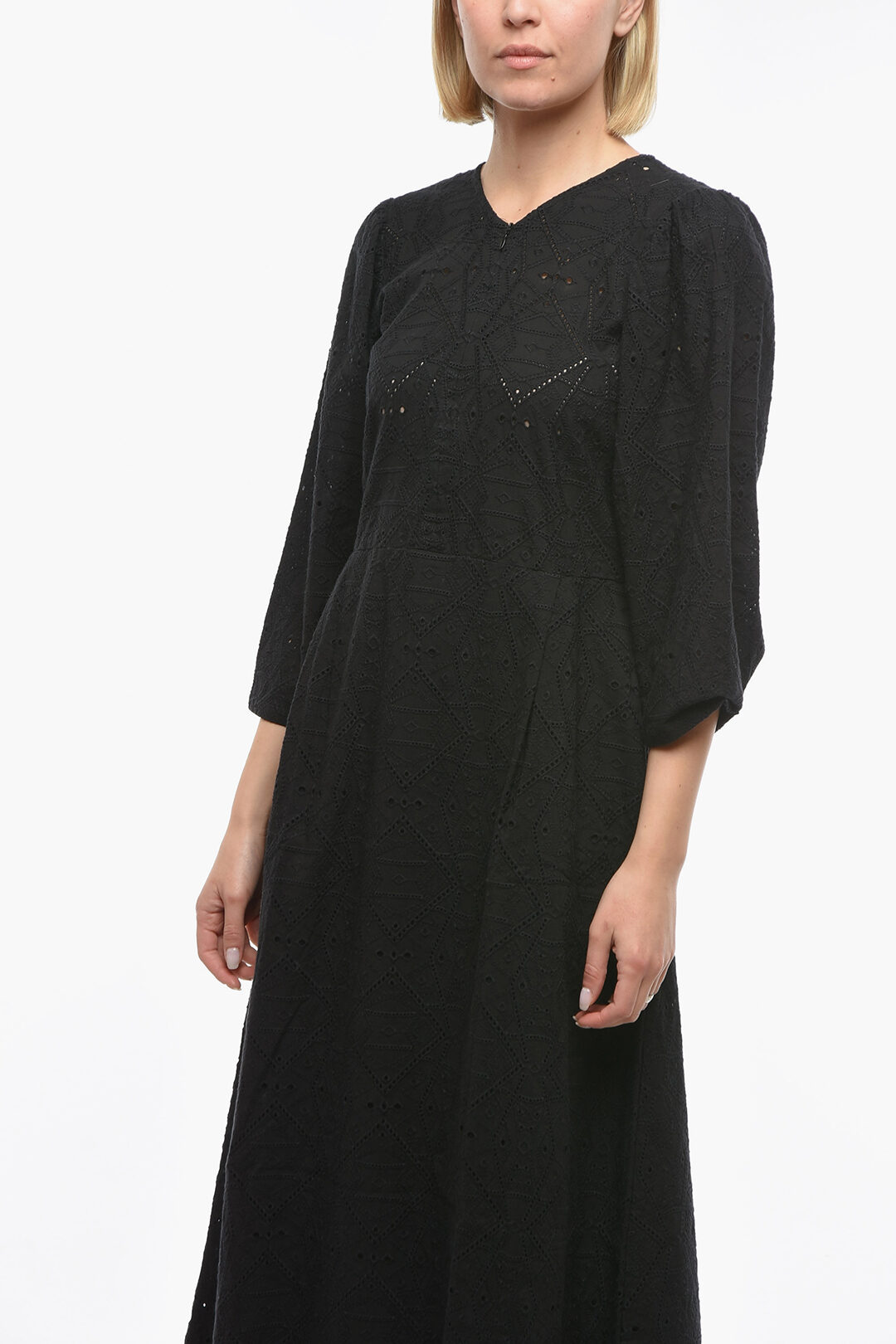 Rodebjer Sangallo MONAMI Maxi Dress with Leg-O-Mutton Sleeve women ...