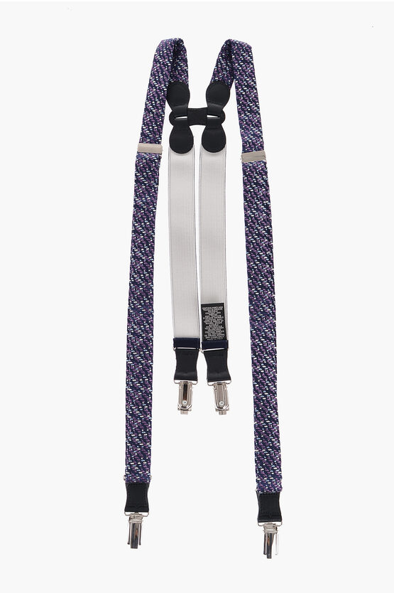 Ermenegildo Zegna SARTORIA Silk Braces men - Glamood Outlet