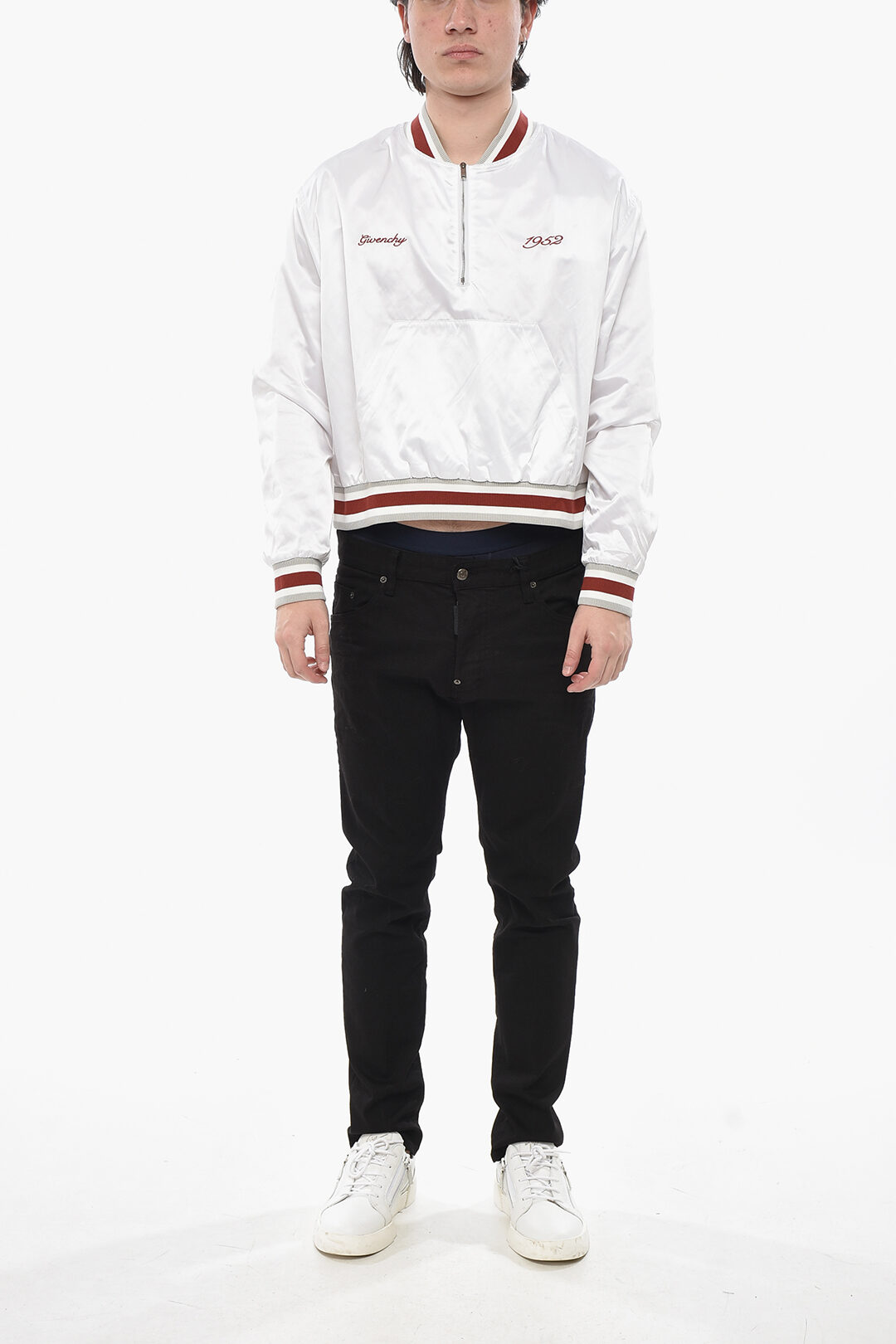 Givenchy Satin Nylon Bomber-Fit Anorak men - Glamood Outlet