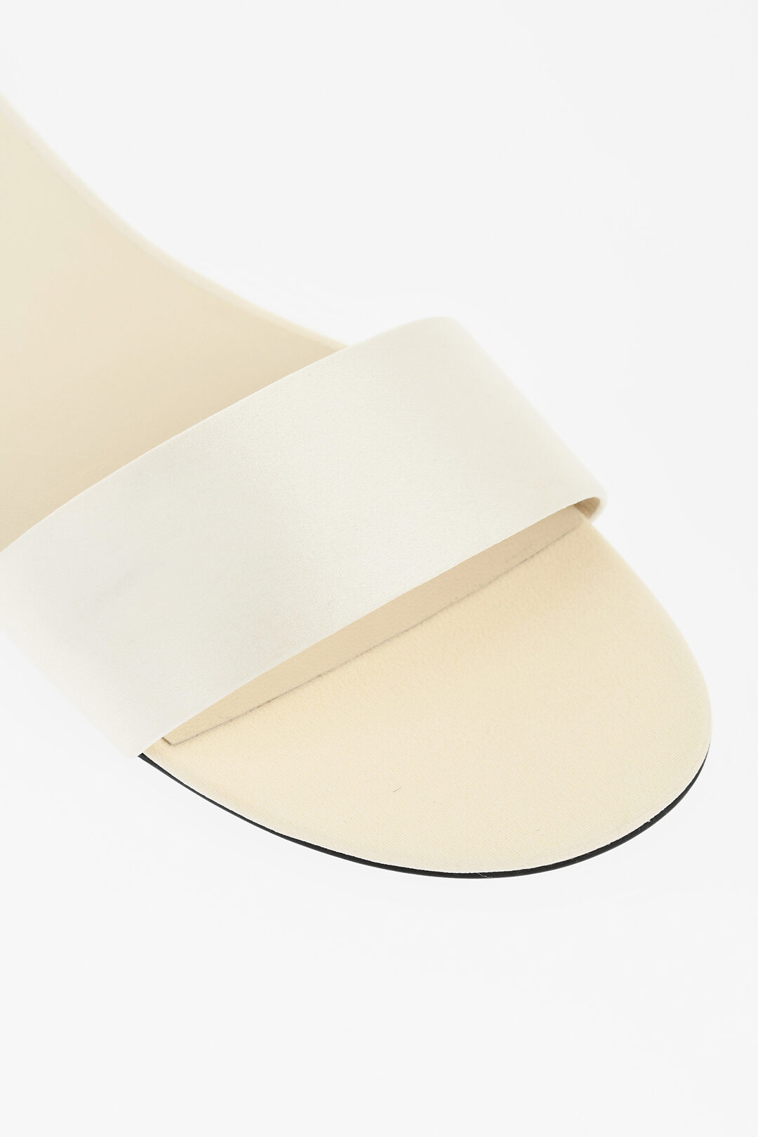 The Row Satin Slides COMBO with Leather Sole women - Glamood Outlet