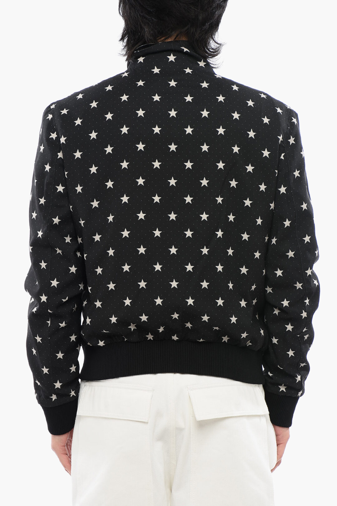 Balmain Satin Track Sweatshirt with Embroideries men - Glamood Outlet