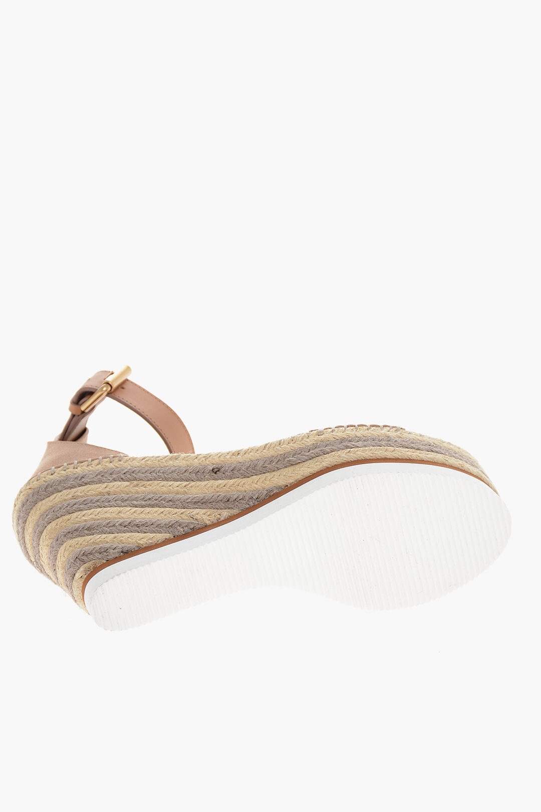 Chloe SEE BY Rope Wedge VILLAGE Suede Sandals 13cm women - Glamood Outlet